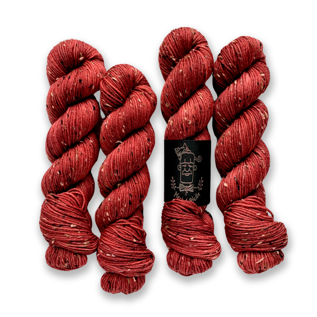 crimson chains of chaos | tweed DK – plank & stella