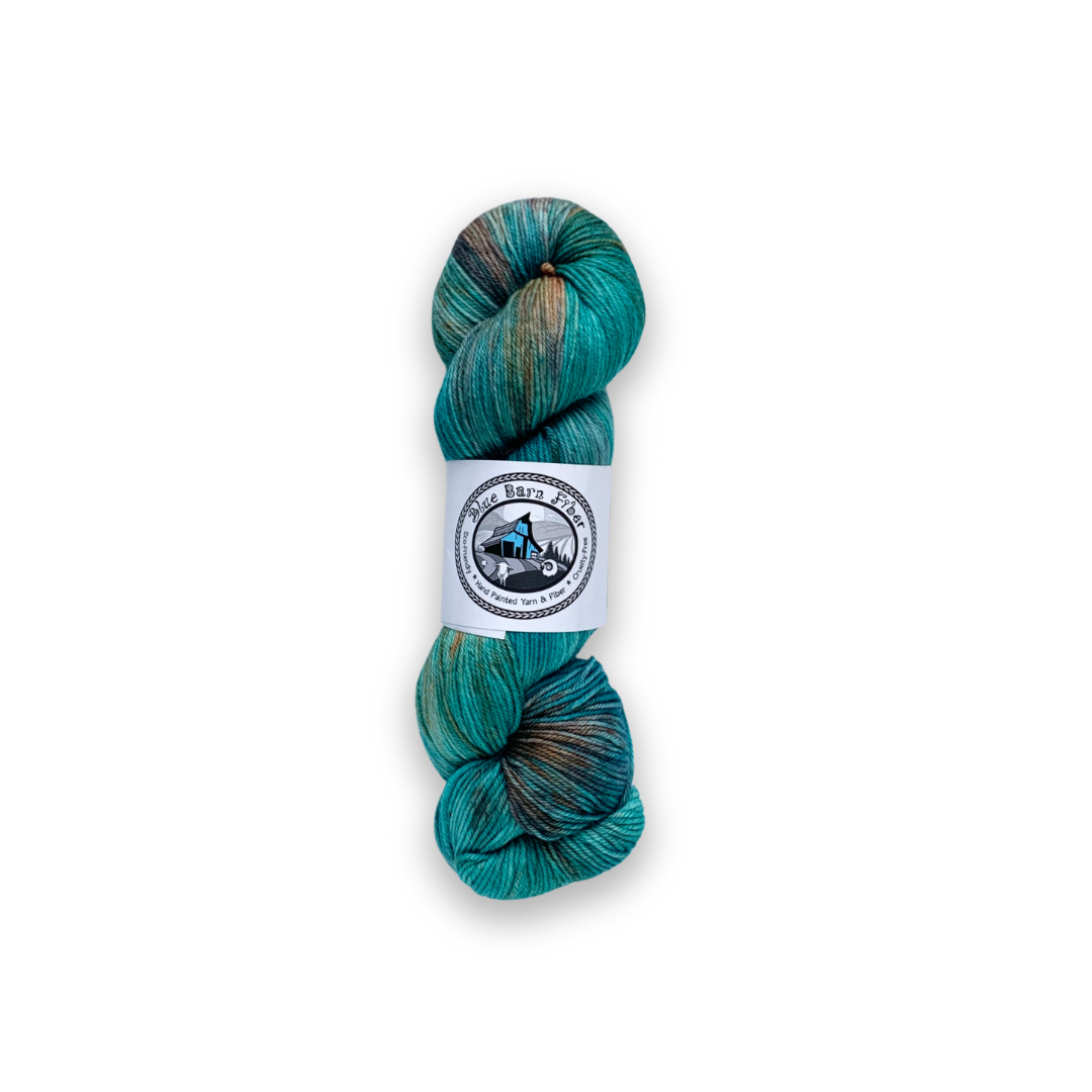 DESTASH: blue barn fiber squishy sock | earthy mama – plank & stella
