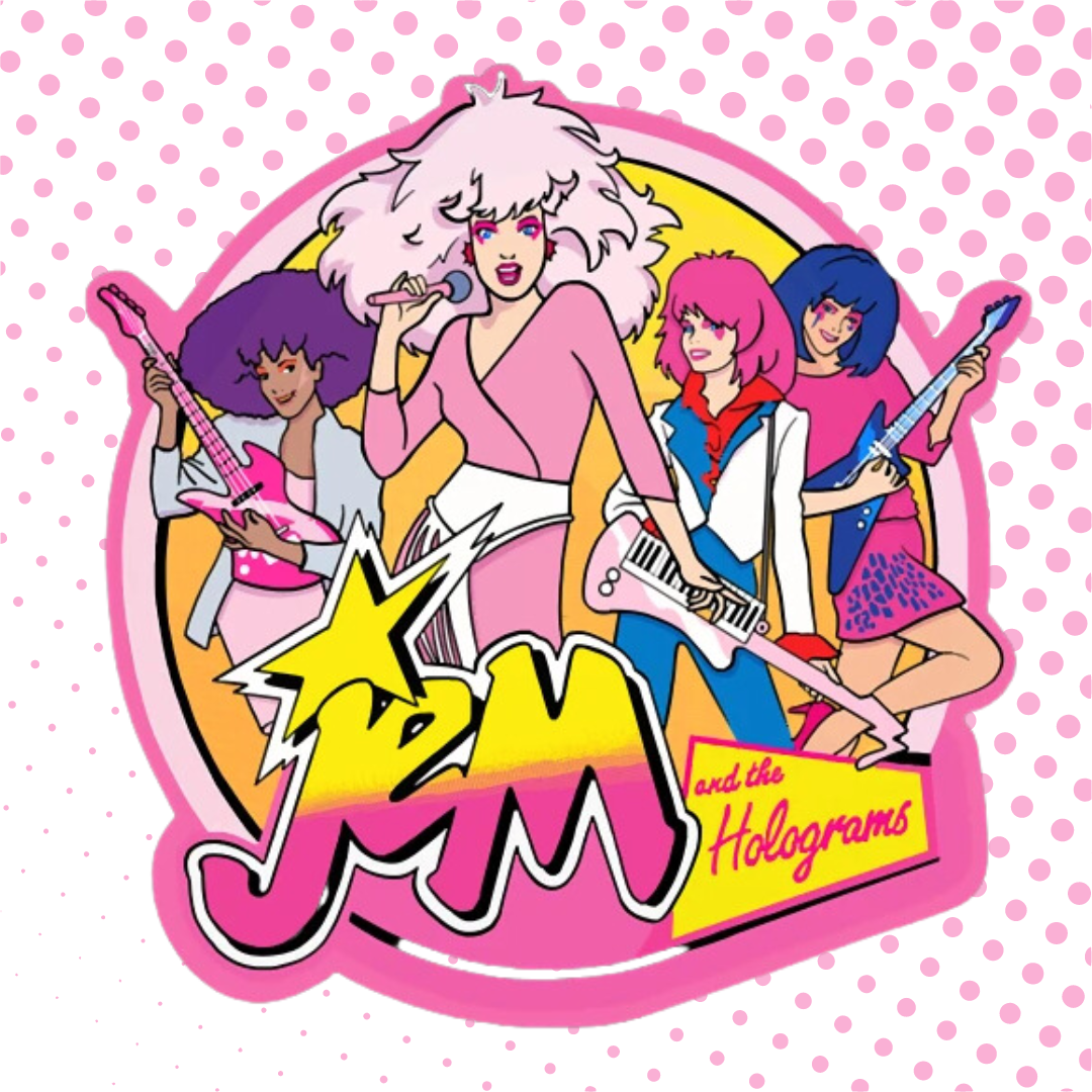 jem & the holograms - 80's cartoons mystery club | 4-ply sock – plank ...